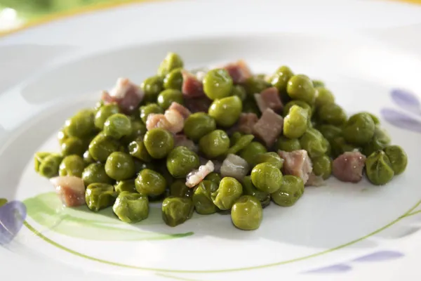 Peas with Ham: A Spanish Classic with Green Peas and Savory Ham - The ...